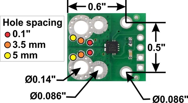 ACS711EX Current Sensor Carrier -31A to +31A – Zambeca 🤖 Robótica Educativa