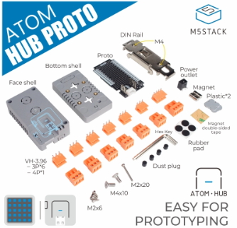 ATOM HUB Proto Kit – Zambeca 🤖 Robótica Educativa