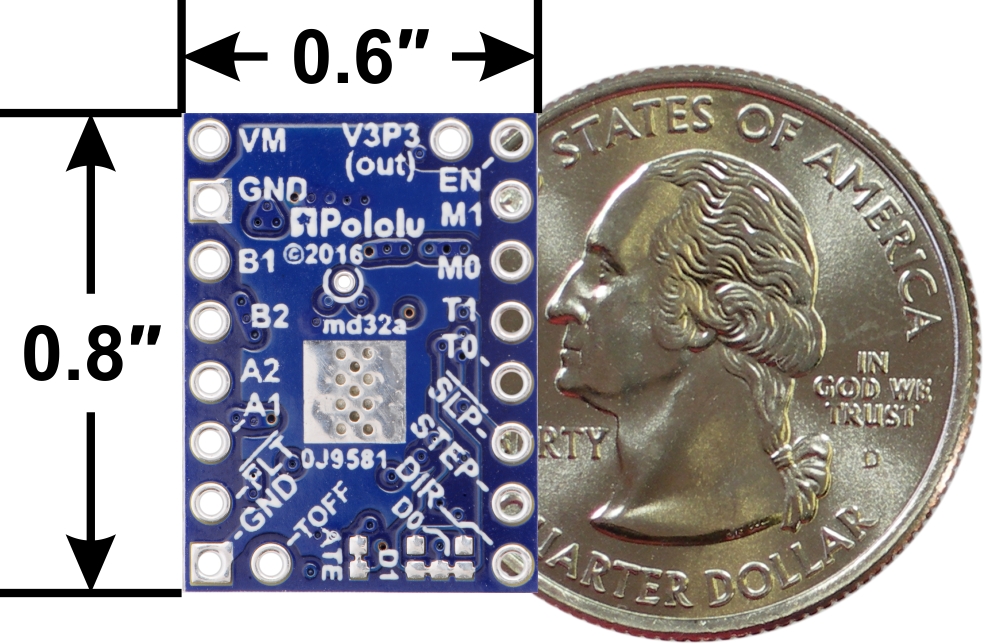 DRV8880 Stepper Motor Driver Carrier – Zambeca 🤖 Robótica Educativa
