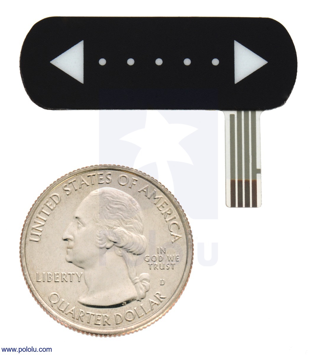 Force-Sensing Linear Potentiometer: 1.4?×0.4? Strip – Zambeca 🤖 ...