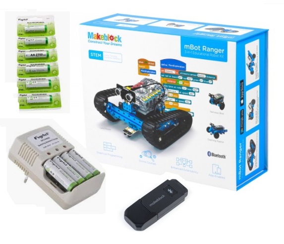 mBot Ranger Kit con Sensor de color y Dongle USB – Zambeca 🤖 Robótica ...