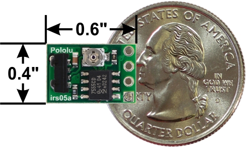 Pololu 38 kHz IR Proximity Sensor, Fixed Gain, Low Brightness – Zambeca ...