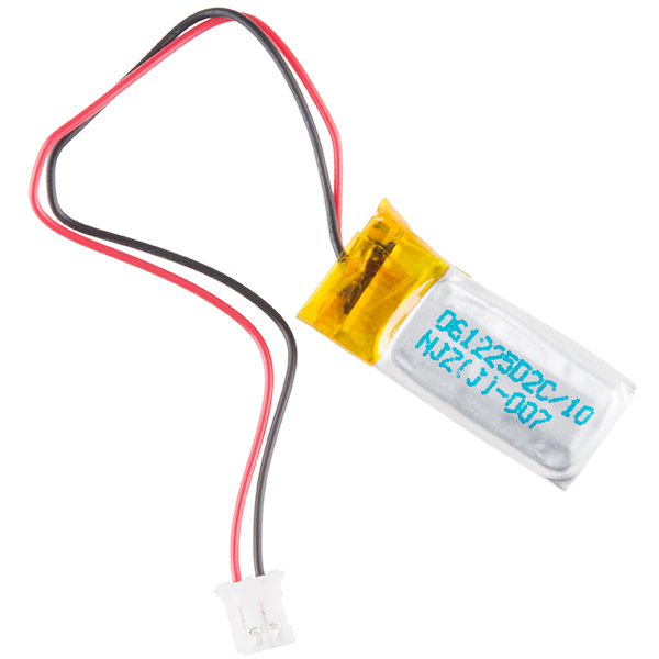 Polymer Lithium Ion Battery – 110mAh – Zambeca 🤖 Robótica Educativa